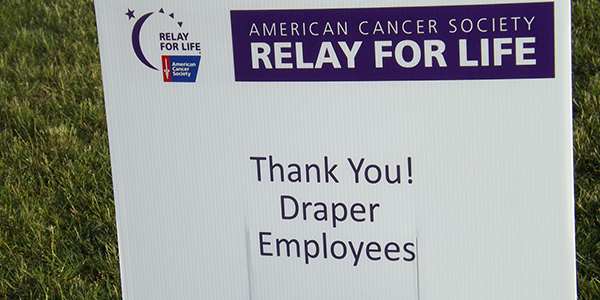 Relay for Life Team Raises Money, Awareness - Draper, Inc Blog Site