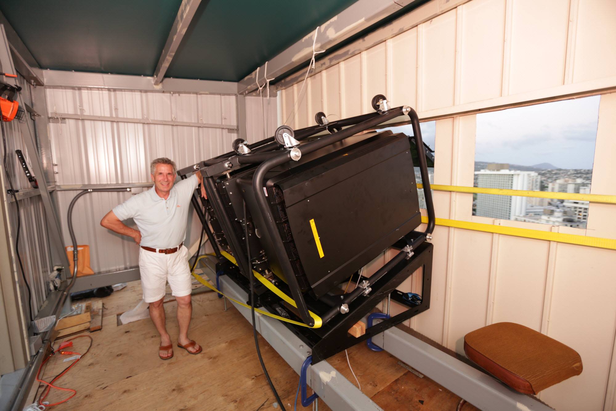 Custom Projector Support Delivers 4D Mapping Images - Draper, Inc Blog Site