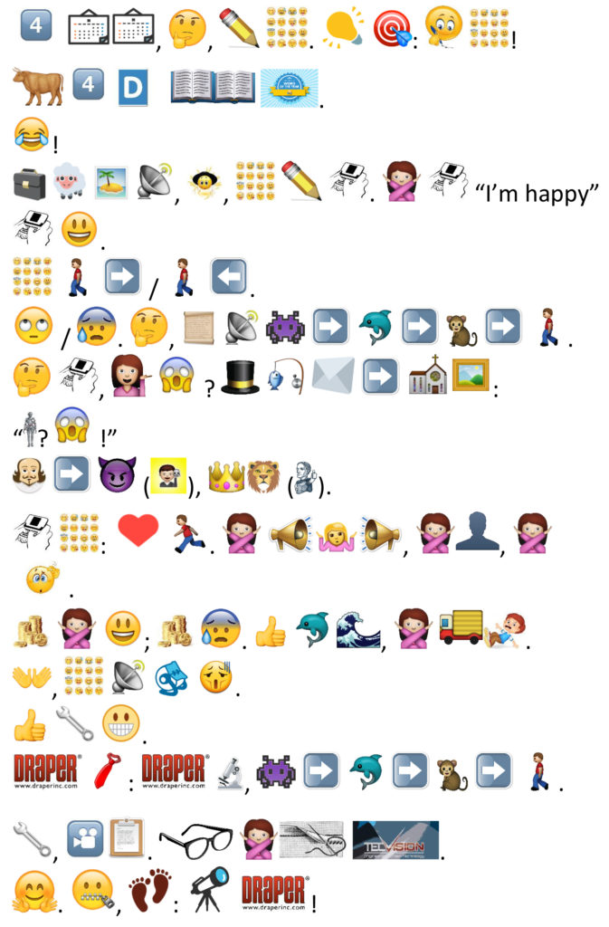 Plan Emoji from Outer Space - Draper, Inc Blog Site