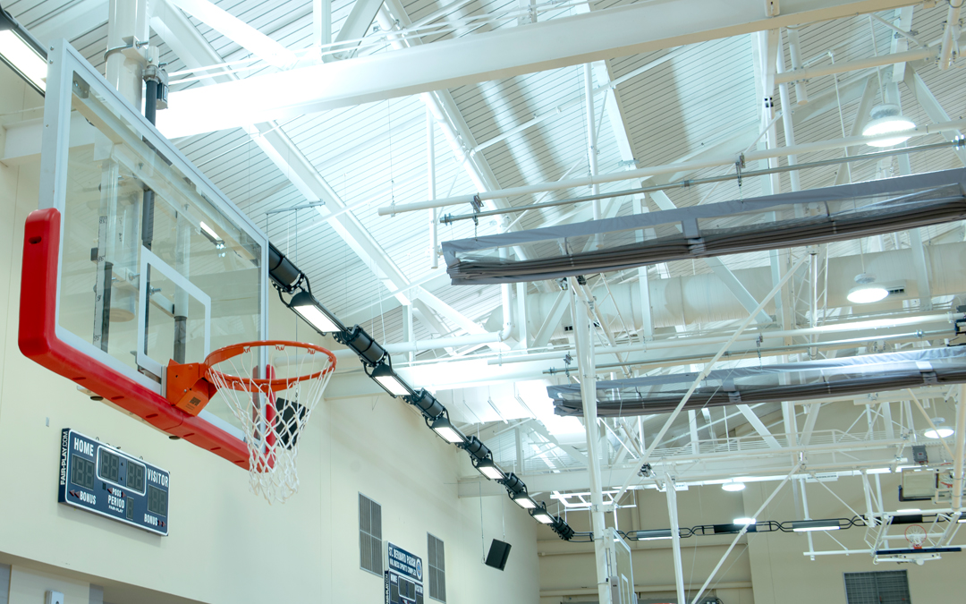 Custom Gym Equipment Creates Multipurpose Sports Center - Draper, Inc ...