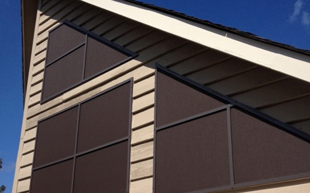 Providing Solar Control for Oddly-Shaped Windows - Draper, Inc Blog Site