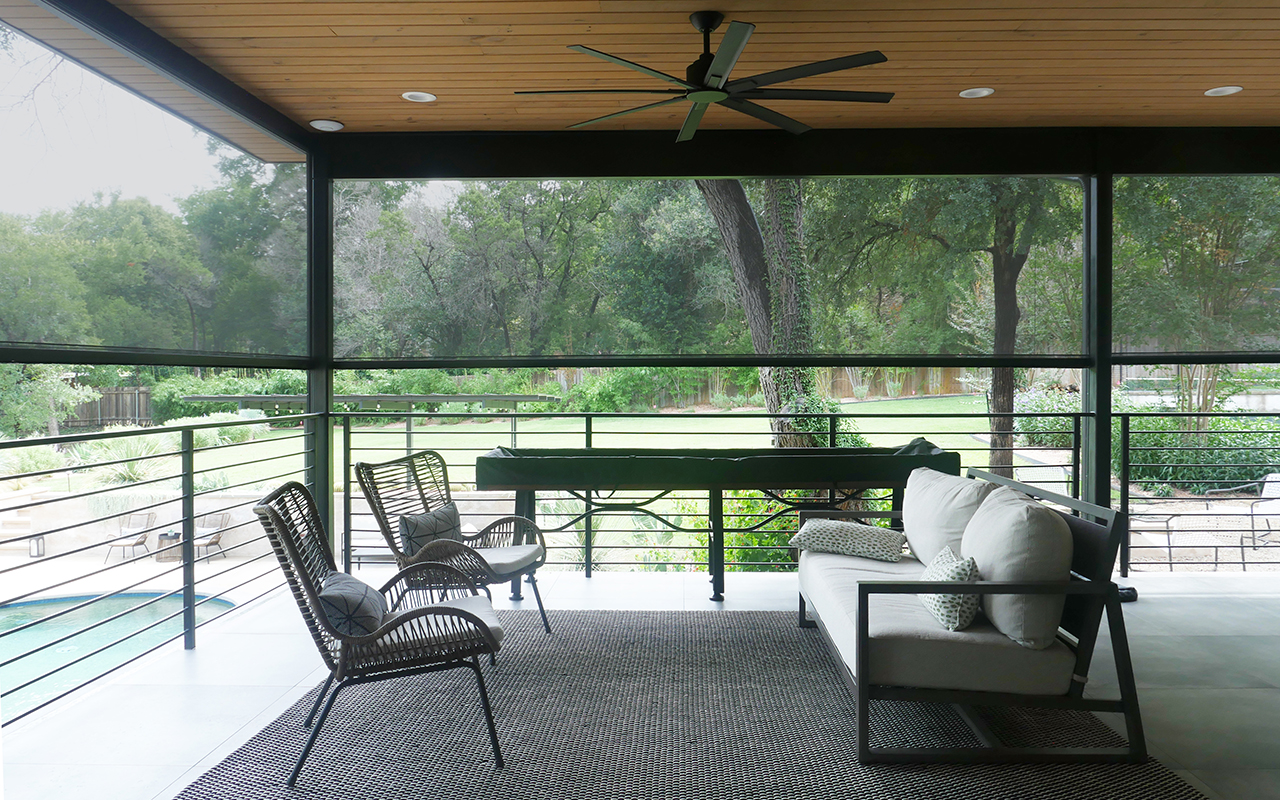 Draper At Home and Shading Texas Create Dream Outdoor Entertaining ...
