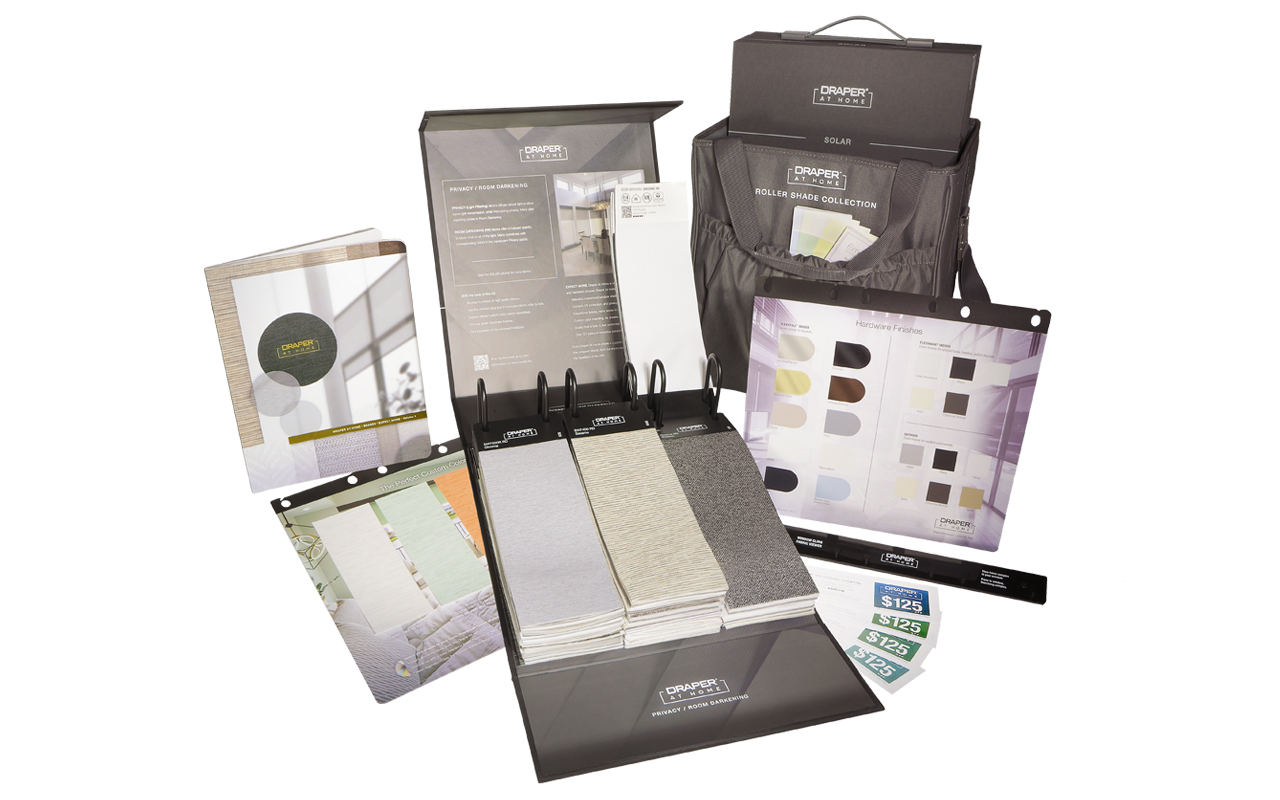 Walk In With the Draper At Home Sales Kit – Walk Out With an Order ...