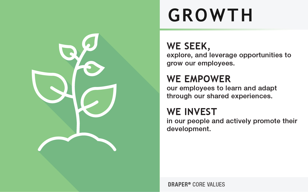 Growth – It’s in our DNA - Draper, Inc. Blog