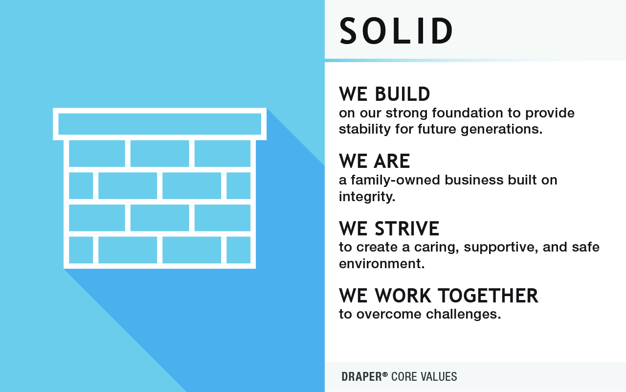 Solid – A Strong foundation - Draper, Inc. Blog