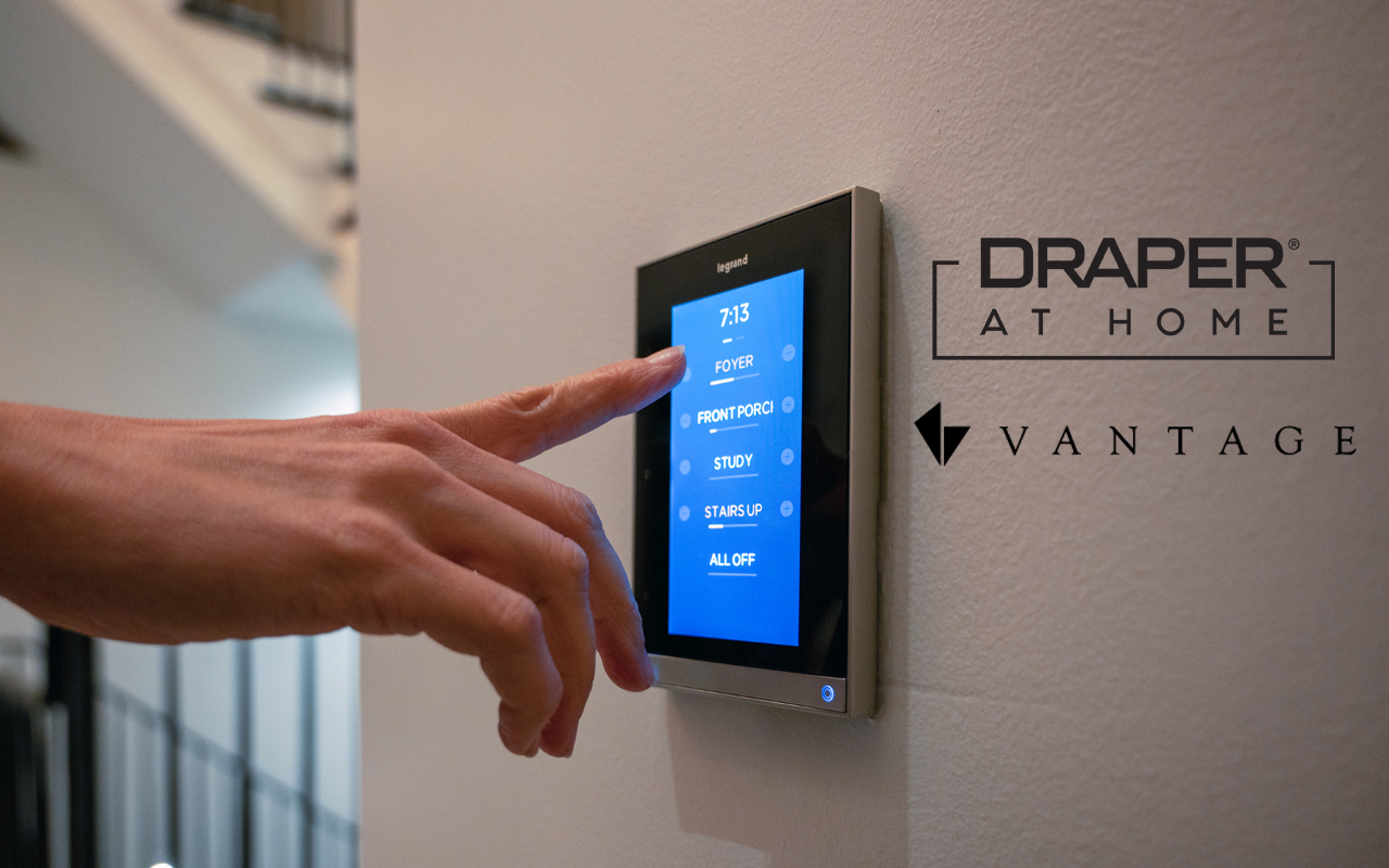Draper At Home Compatible with Vantage Lighting Controls - Draper, Inc ...