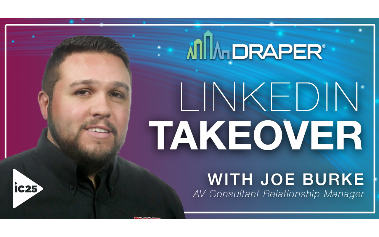 Today’s the Day: InfoComm 2025 is Kicking Off and You Can Follow Along - Draper, Inc. Blog